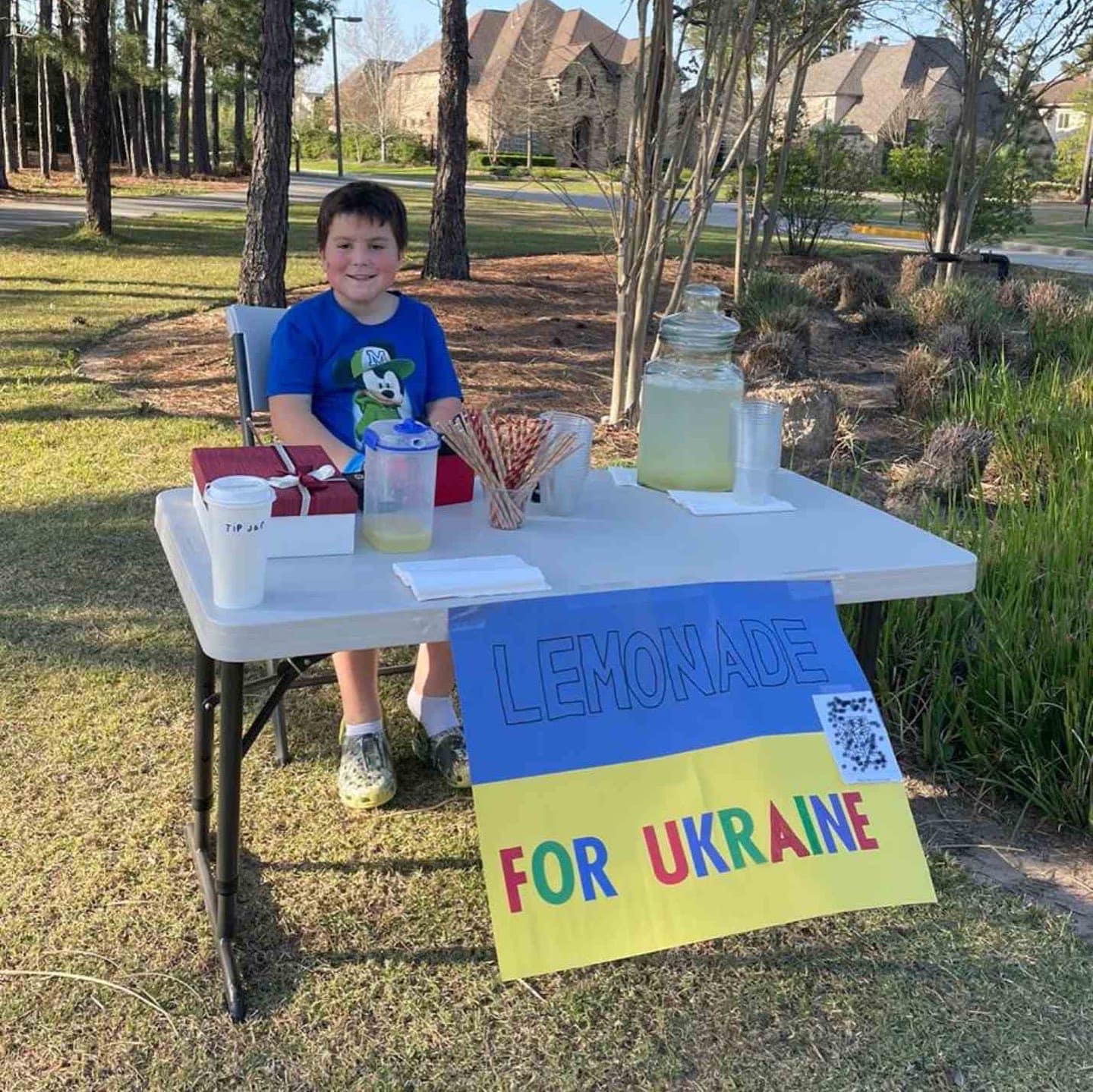 Charity lemonade from Mika | Charitable Fund Kids to Kids